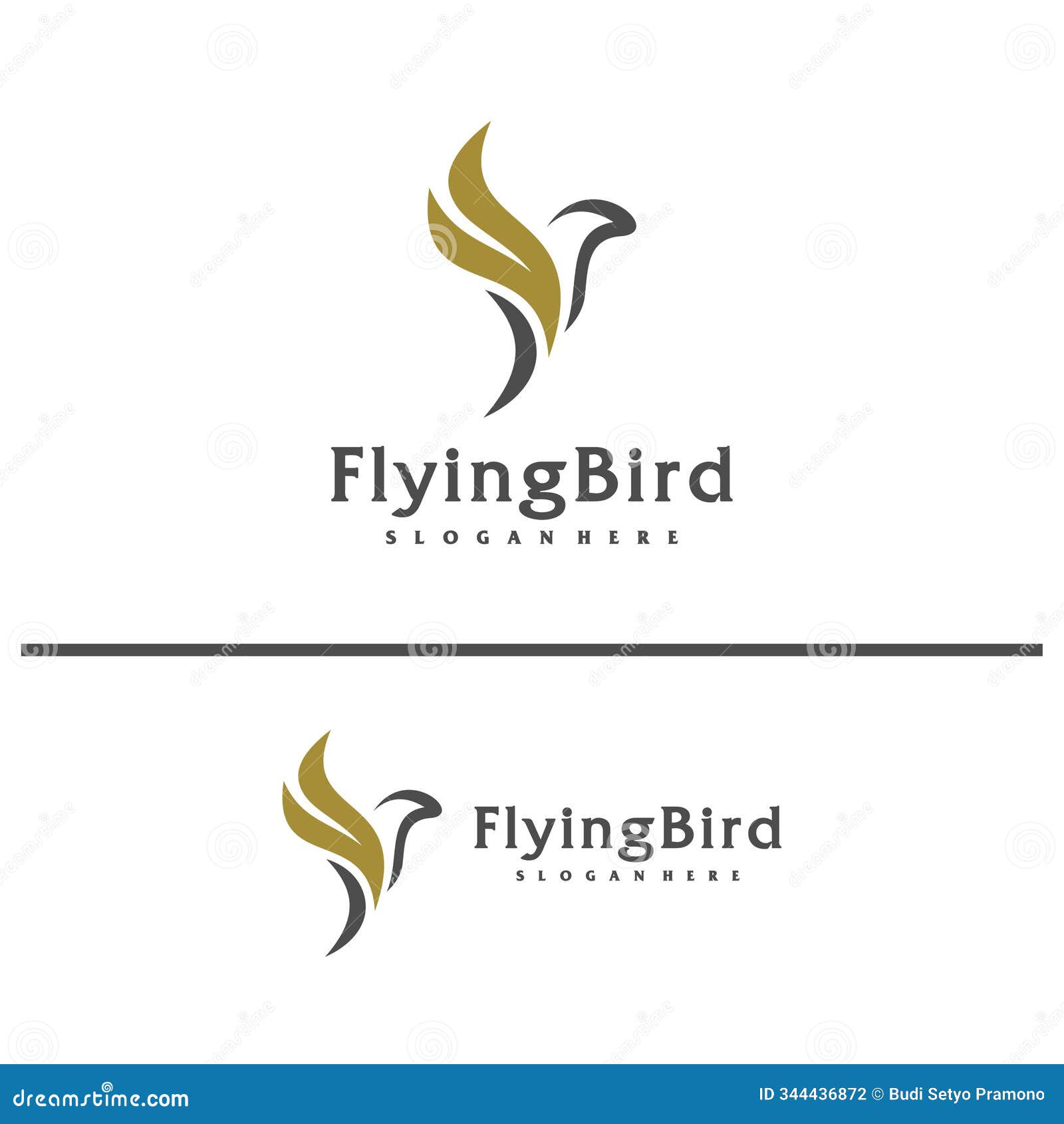 Flying Bird Logo Design Concept Template. Eagle Logo Vector ...