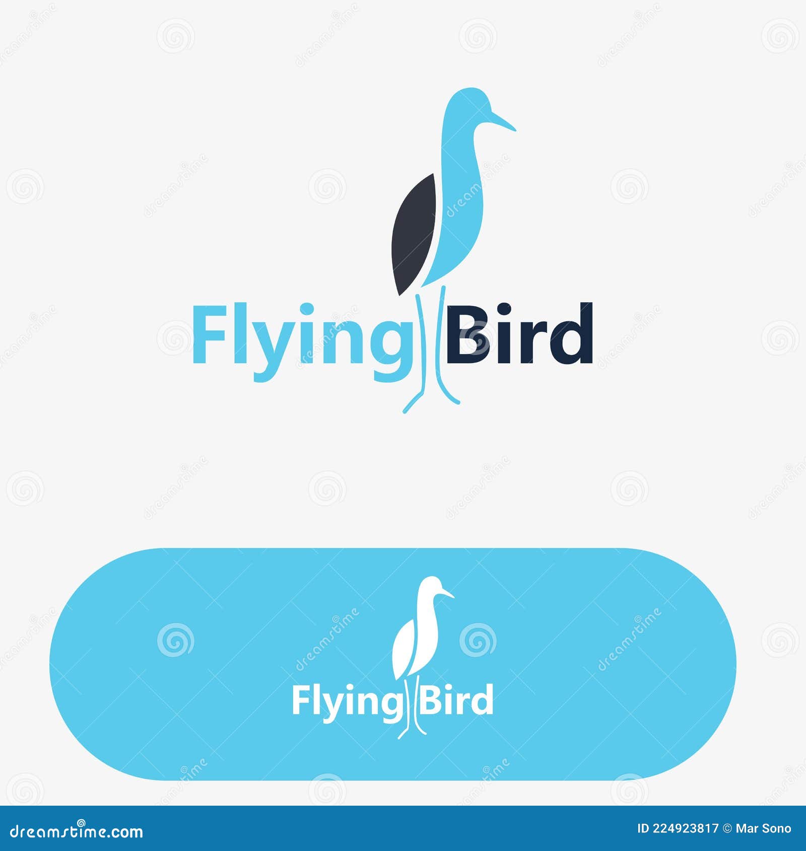 Flying Bird Logo and Symbol Animal Vector Stock Vector - Illustration ...