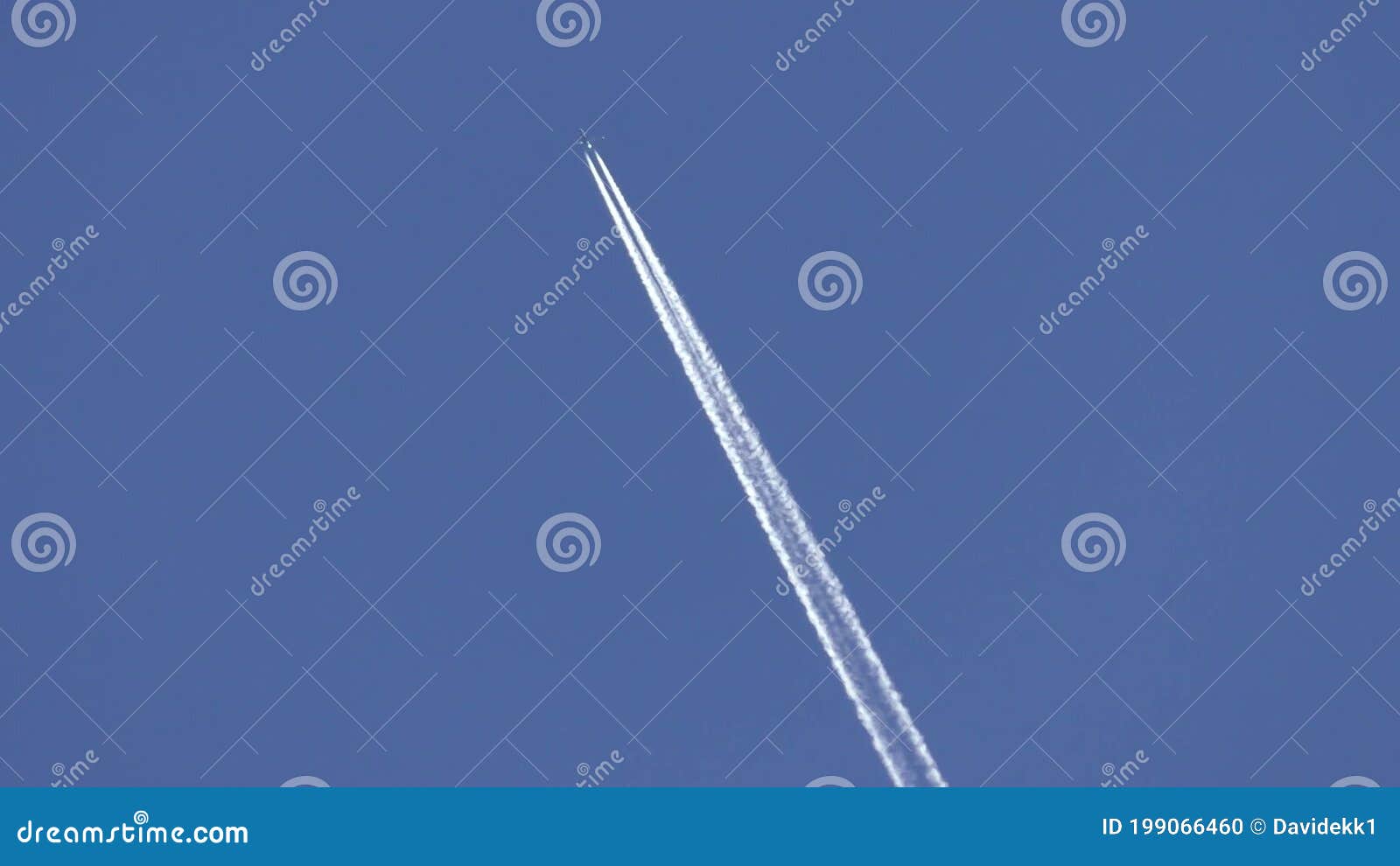 Flying in blue sky stock footage. Video of light, aircraft - 199066460