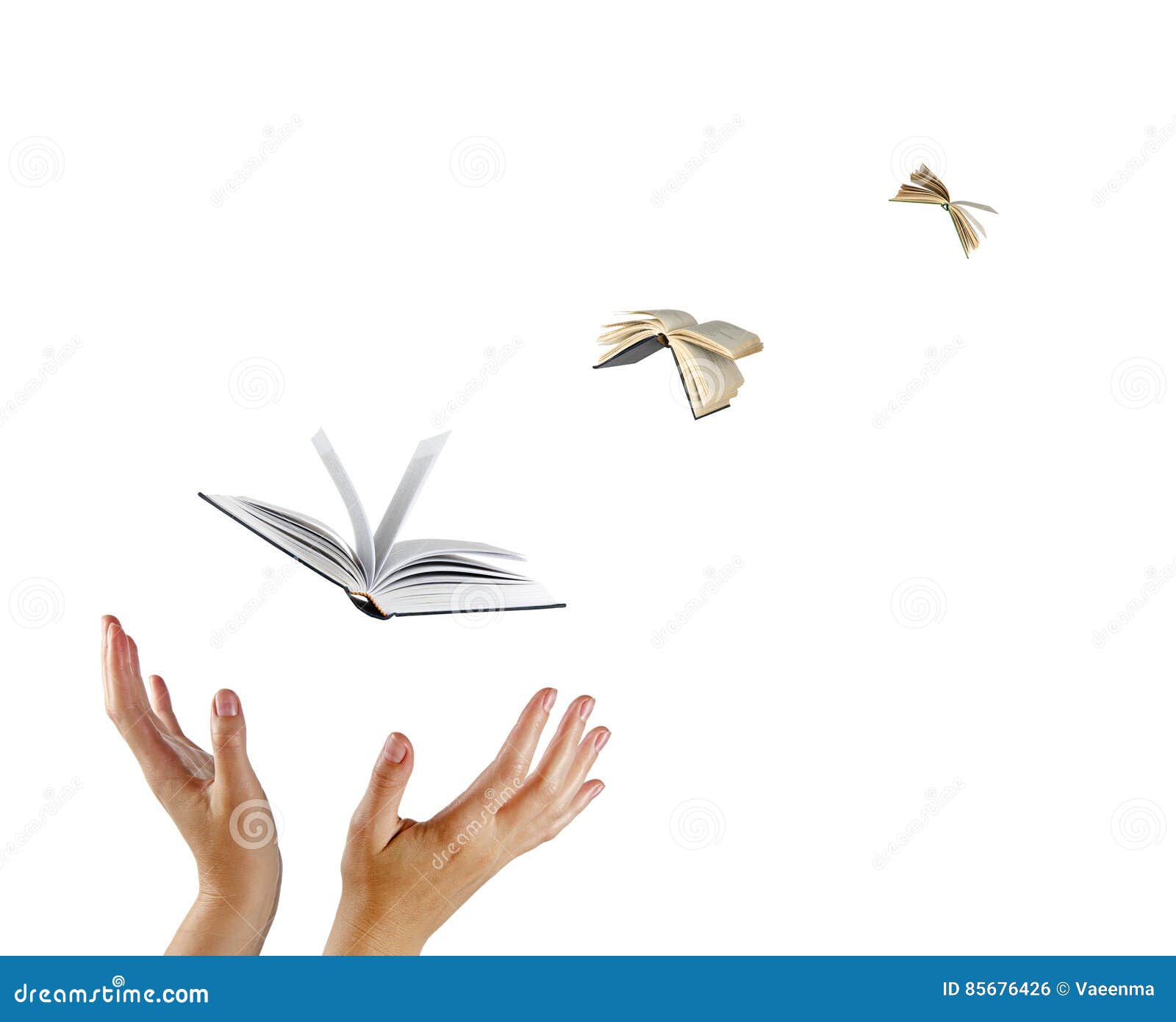 Flying book stock photo. Image of literature, paper, background - 85676426