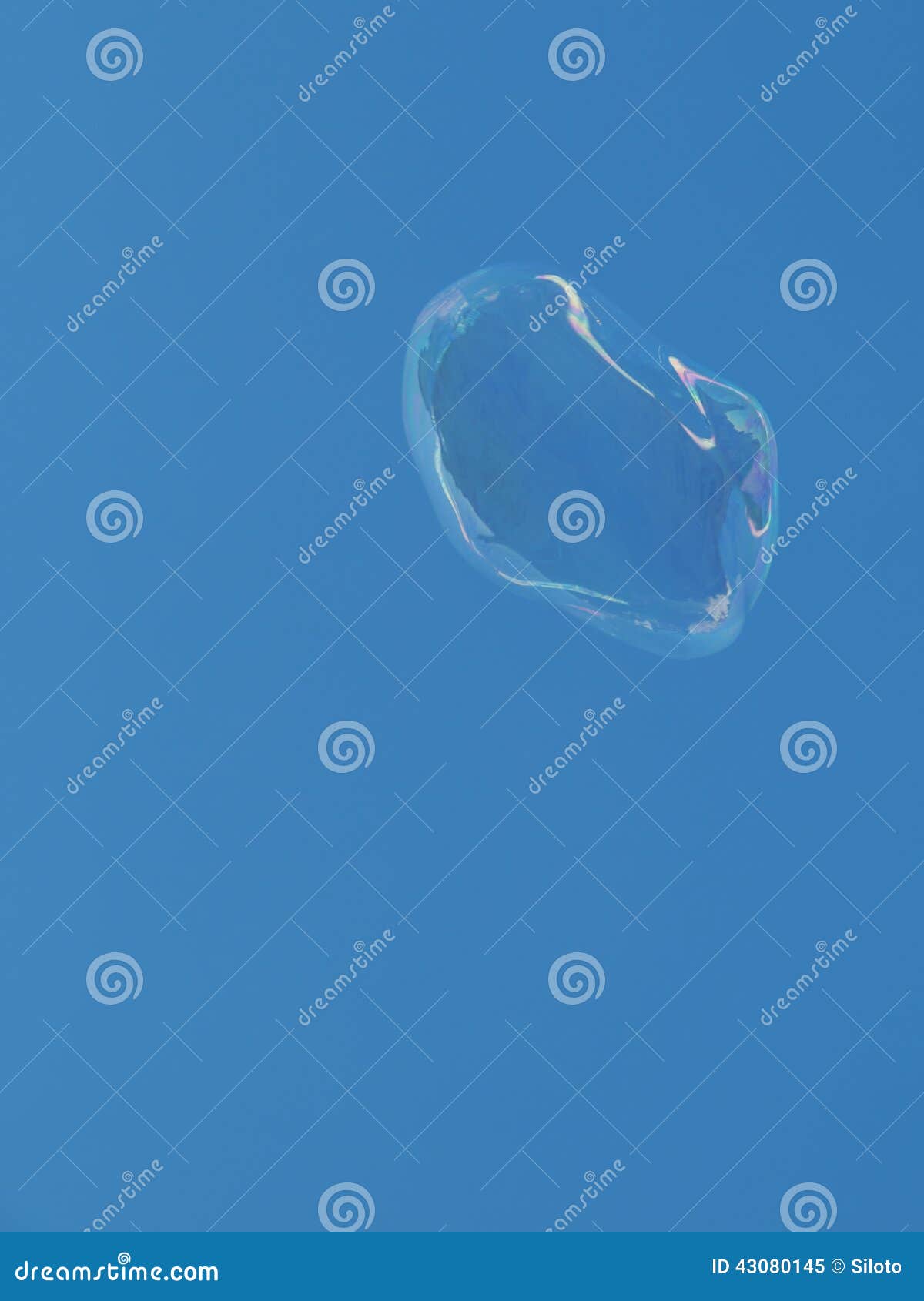 Flying bubble stock image. Image of bubble, blow, blue - 43080145