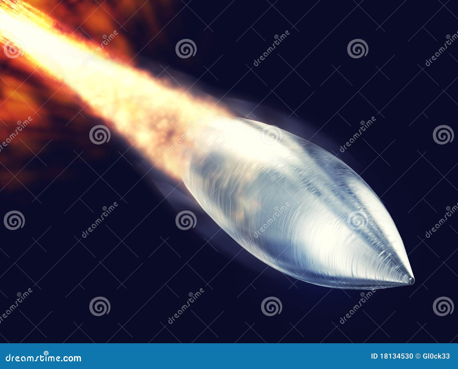 Flying Bullet Vector | CartoonDealer.com #69784123