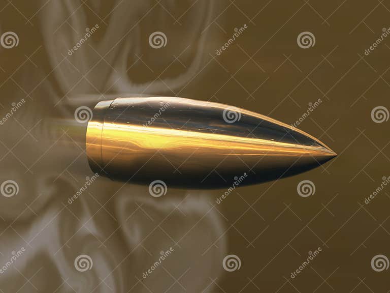 Flying bullet stock image. Image of lethal, armed, flying - 329161