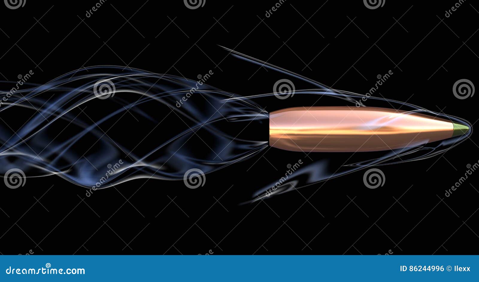 Flying bullet stock illustration. Illustration of caliber - 86244996