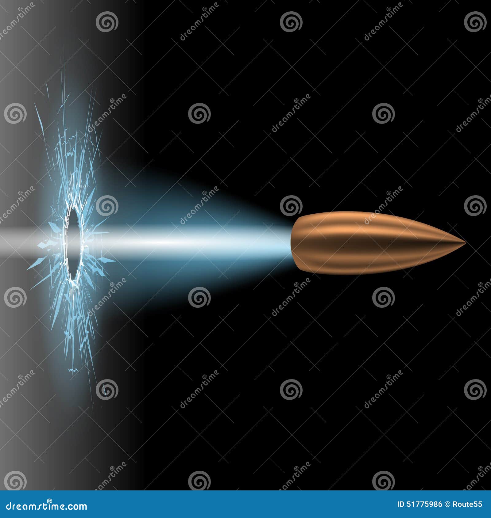Flying bullet stock vector. Illustration of defense, dangerous - 51775986 Flying bullet stock vector. Illustration of defense, dangerous - 51775986