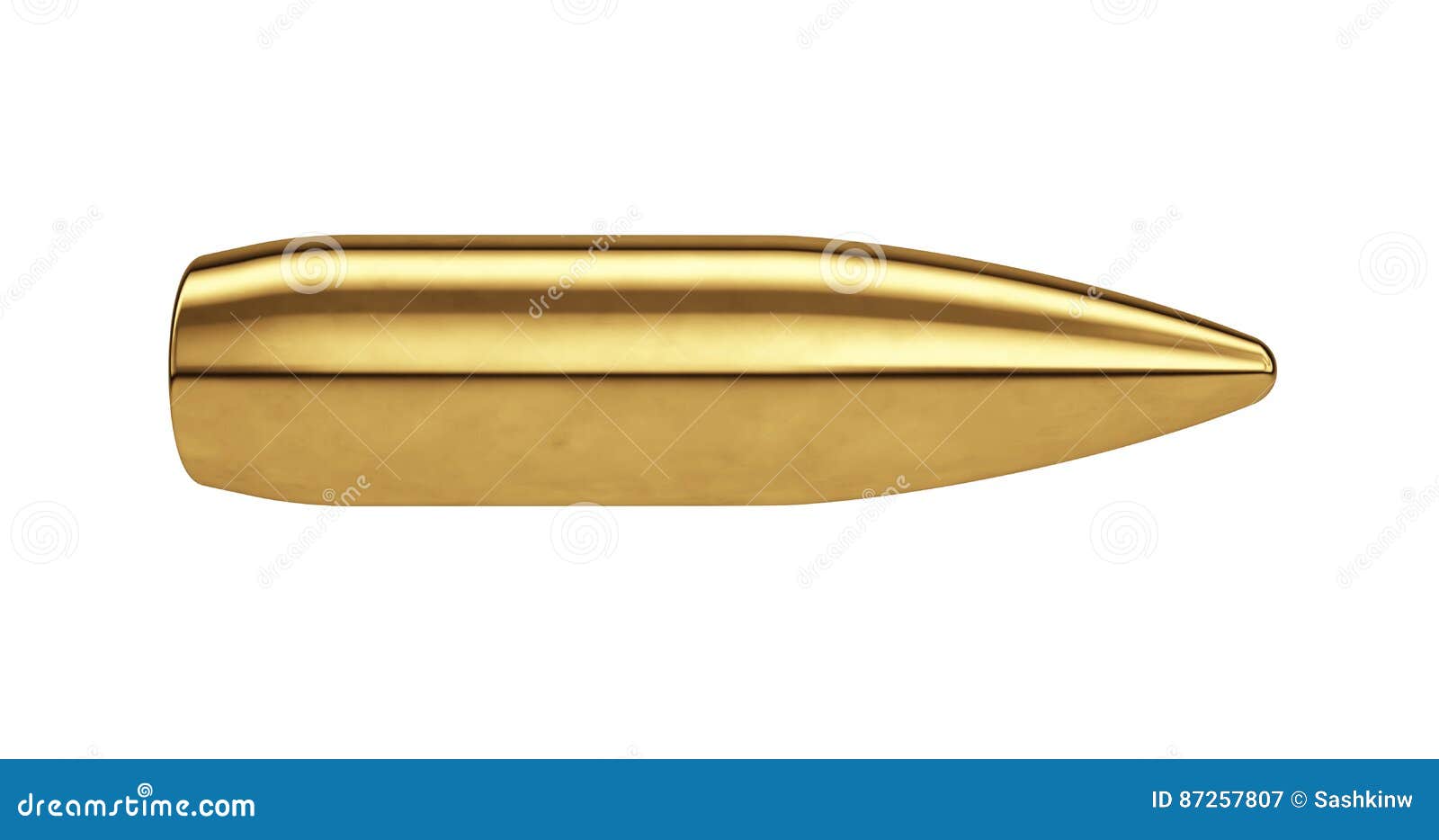 Flying Bullet Render