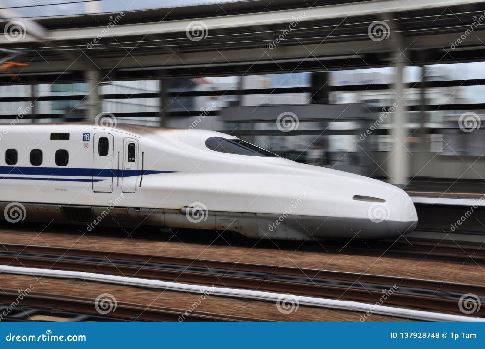 The Flying Bullet Train in Japan Stock Photo - Image of japanese ...