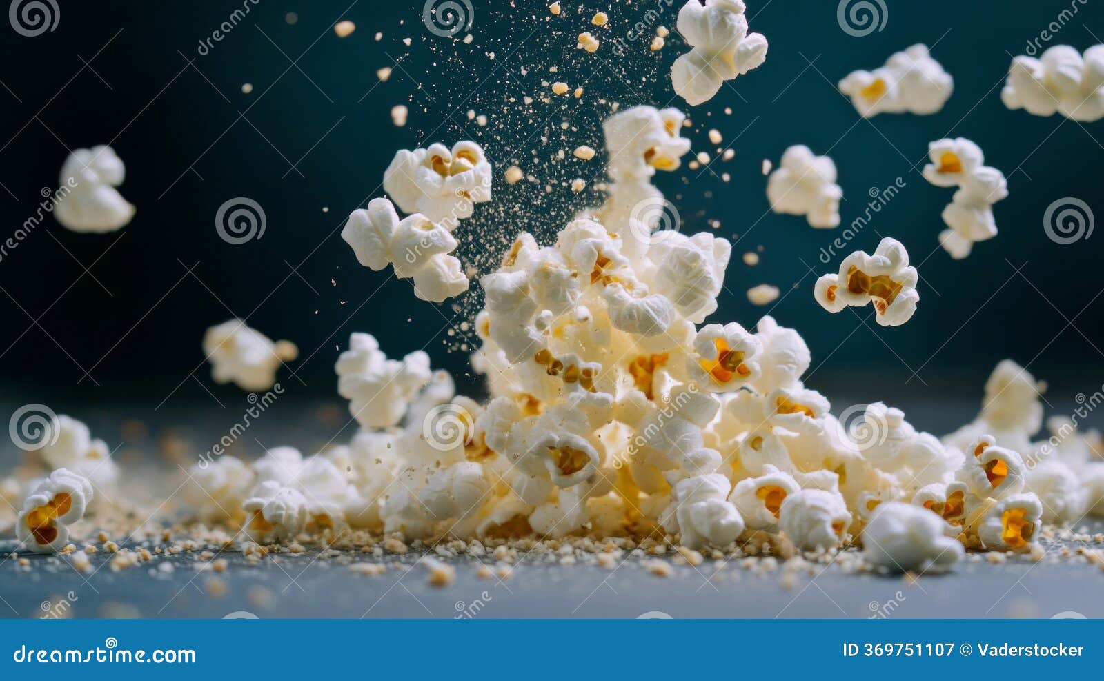 Popcorn Explosion, Flying Pop Corn, Emotions Impressions Concept ...