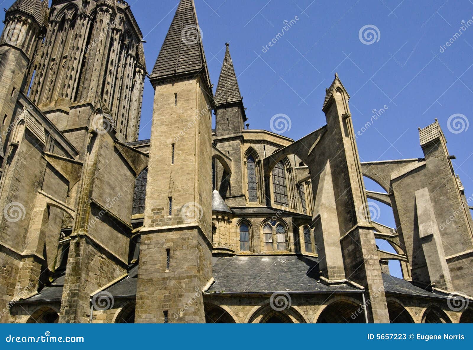 Flying Buttresses stock image. Image of buttress, catholic - 5657223