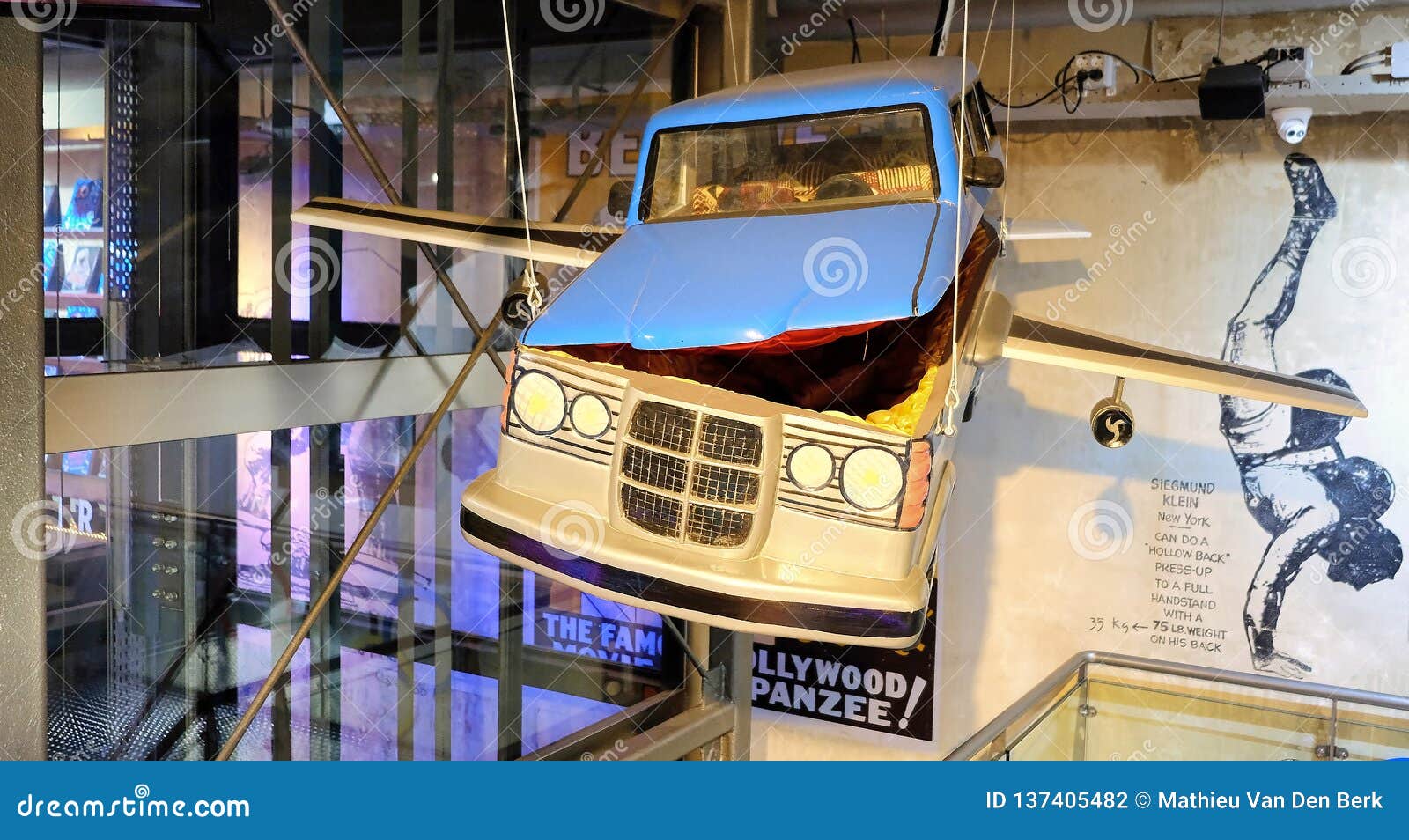 Flying Car in a Curiosity Museum Editorial Photography - Image of cars ...