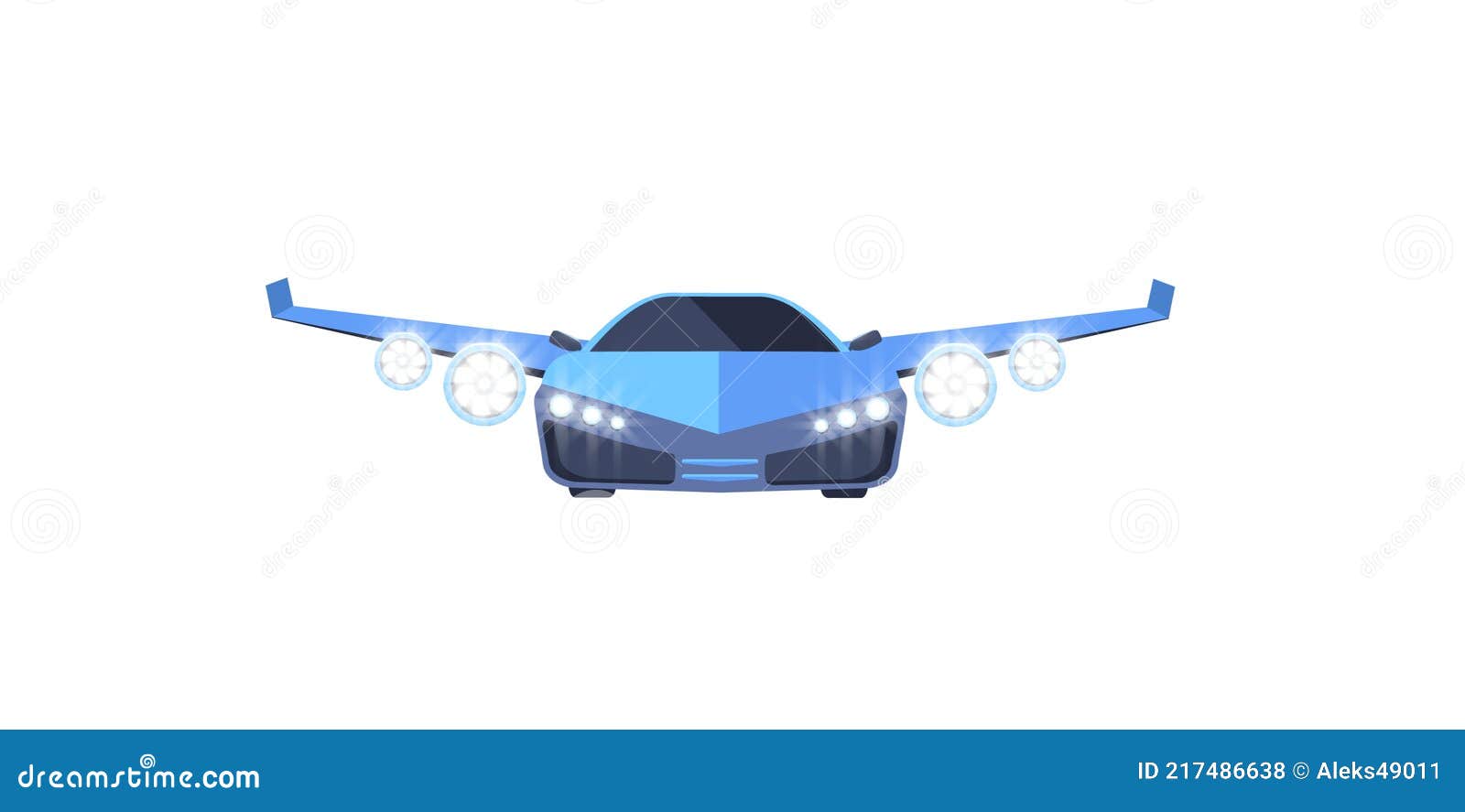 Future Flying Car Drawing