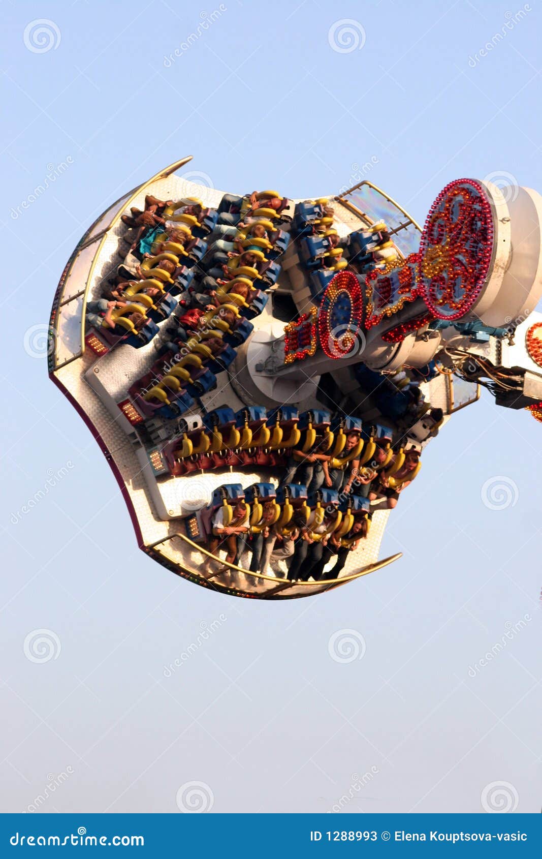 Flying carousel editorial stock photo. Image of fair, amuse - 1288993