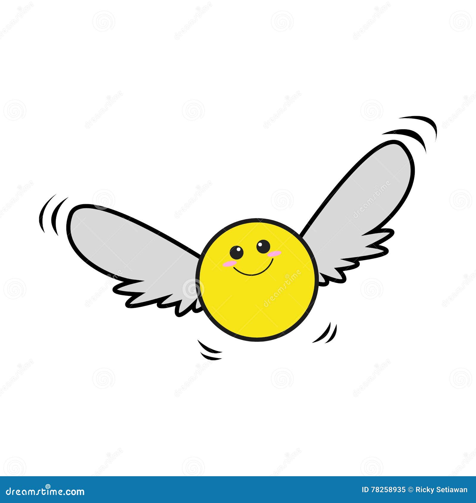 Flying Cartoon | CartoonDealer.com #78258935