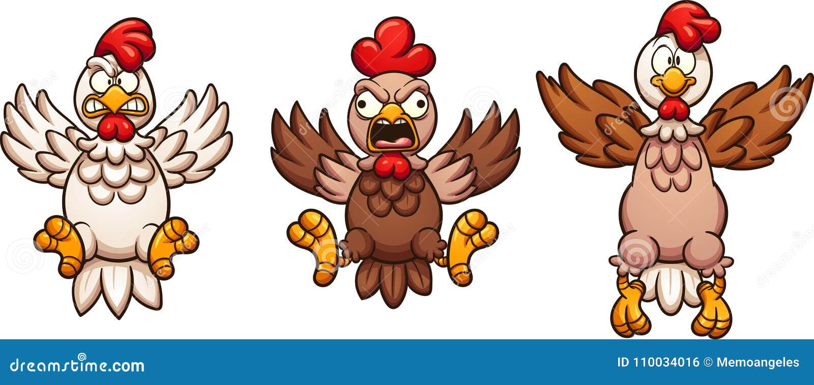 Angry Chickens Stock Illustrations – 33 Angry Chickens Stock ...