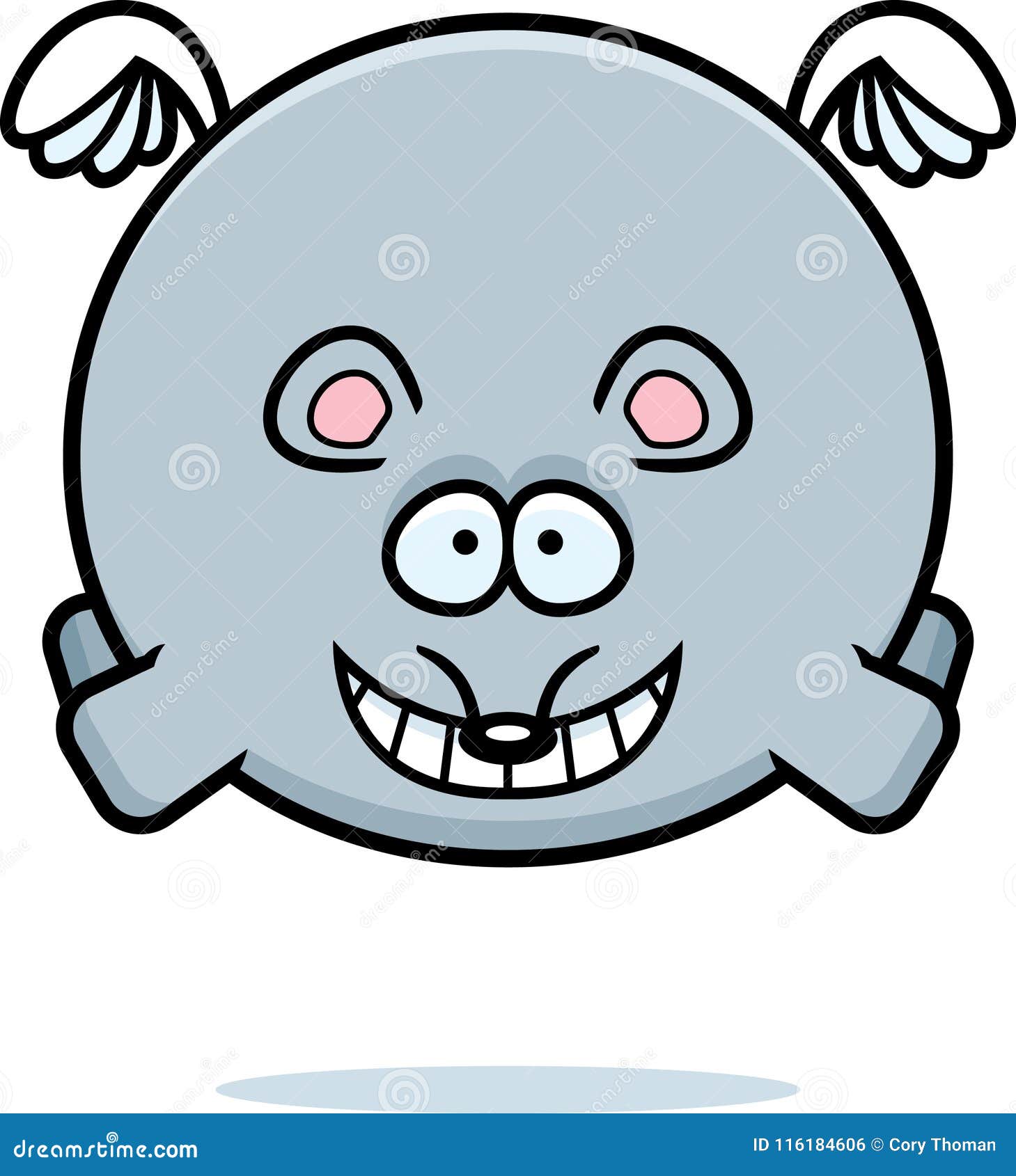 Flying Cartoon Mouse stock vector. Illustration of wings - 116184606