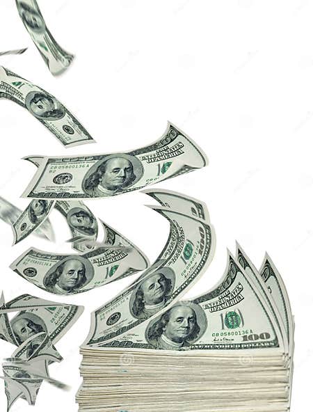 Flying cash stock image. Image of invest, loose, finance - 2254915