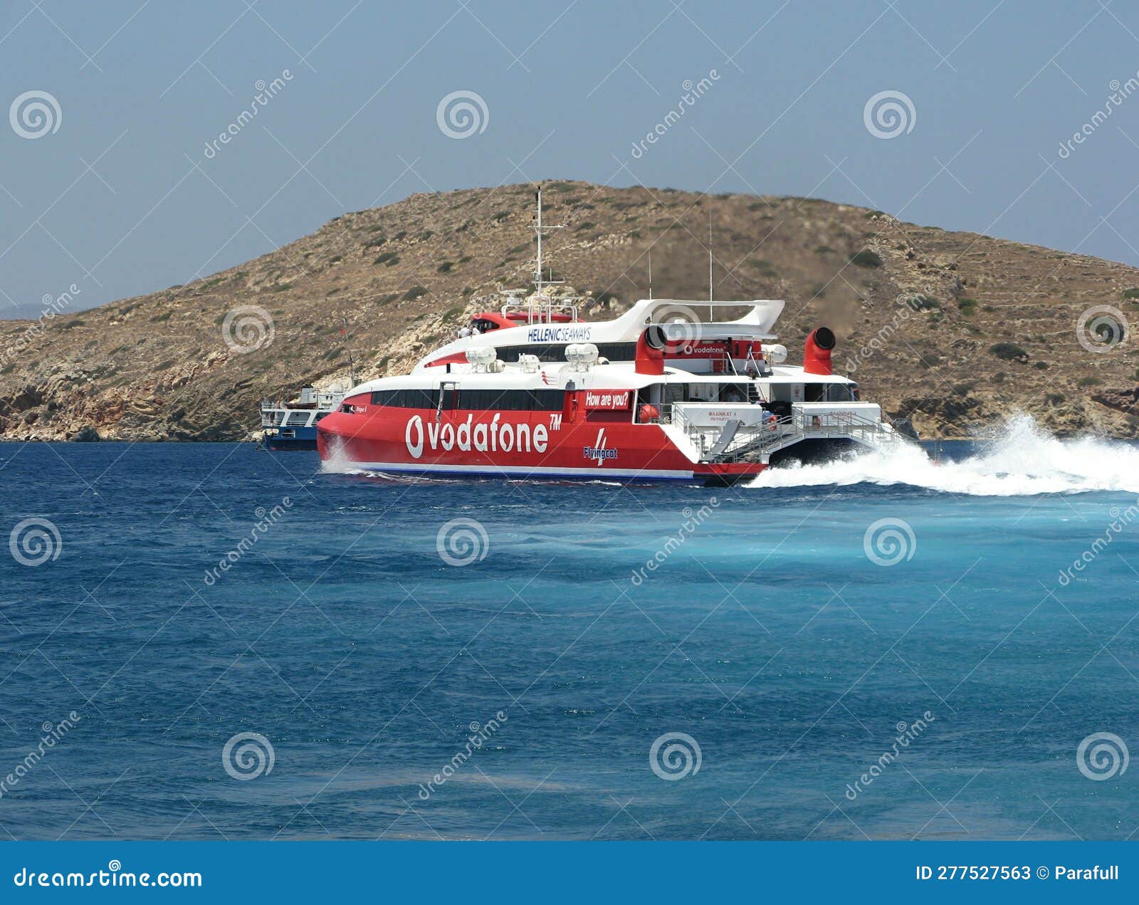 Flying Cat 4 Leaving the Bay Editorial Stock Photo - Image of nautical, marine: 277527563