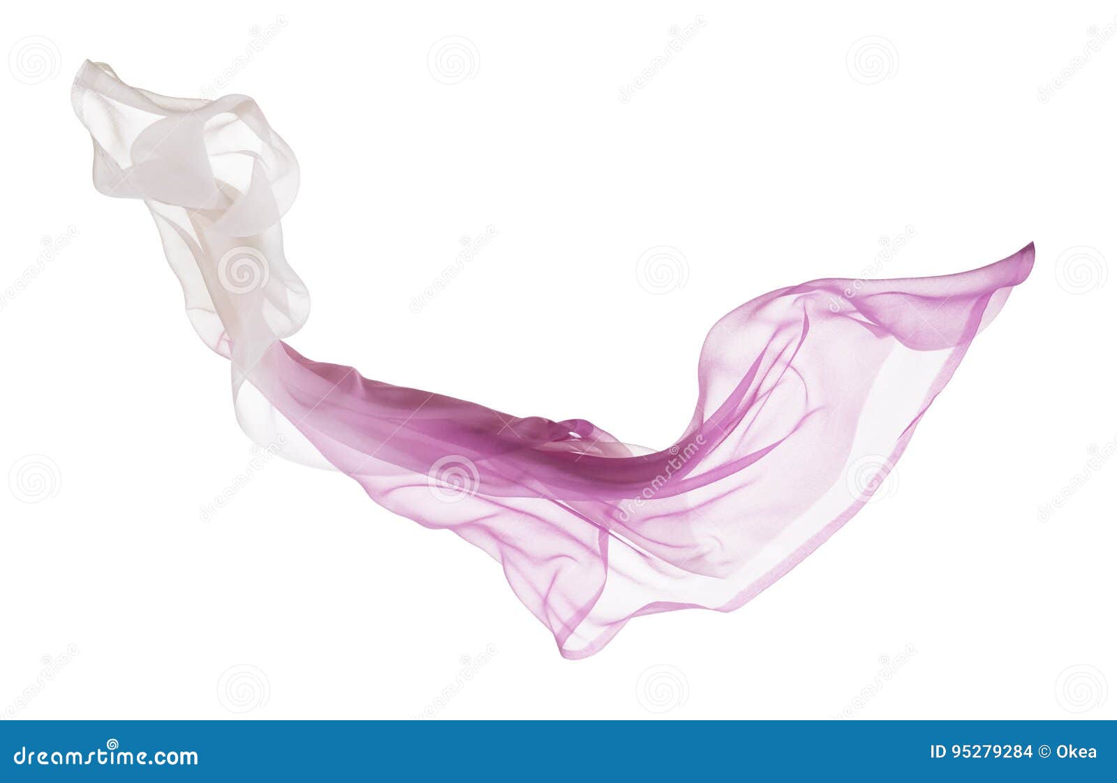 Flying chiffon stock photo. Image of chiffon, curve, flying - 95279284