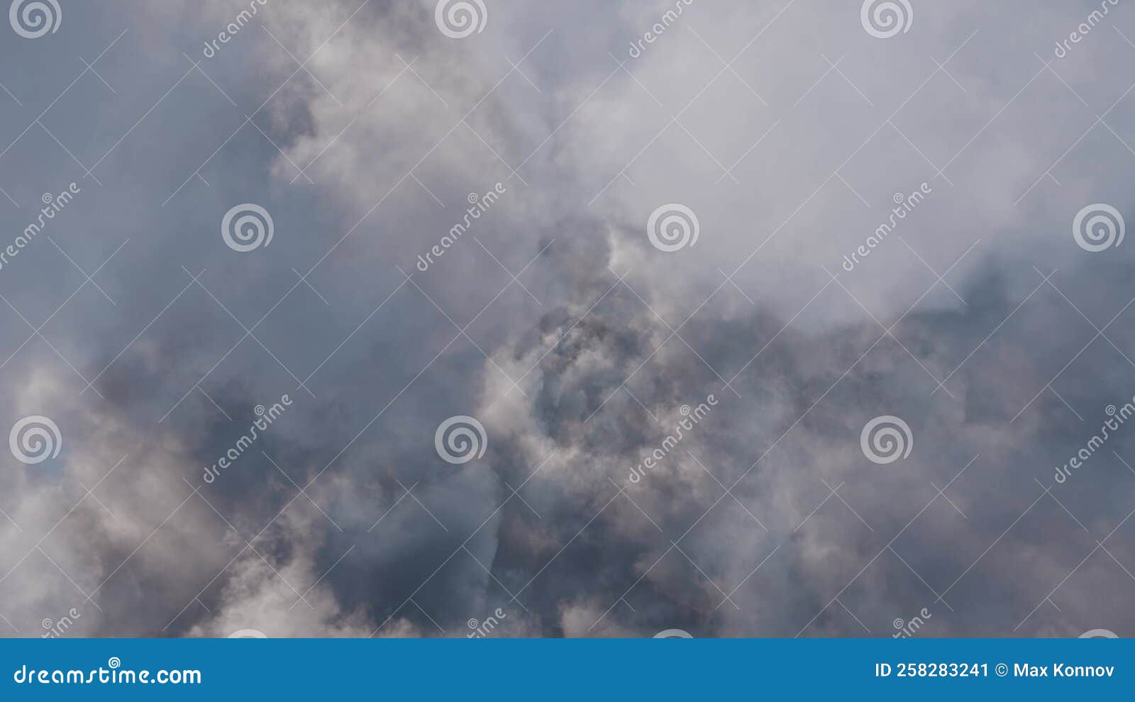 Fly through Cinematic Clouds. Motion Background Loop 02 Stock Video ...