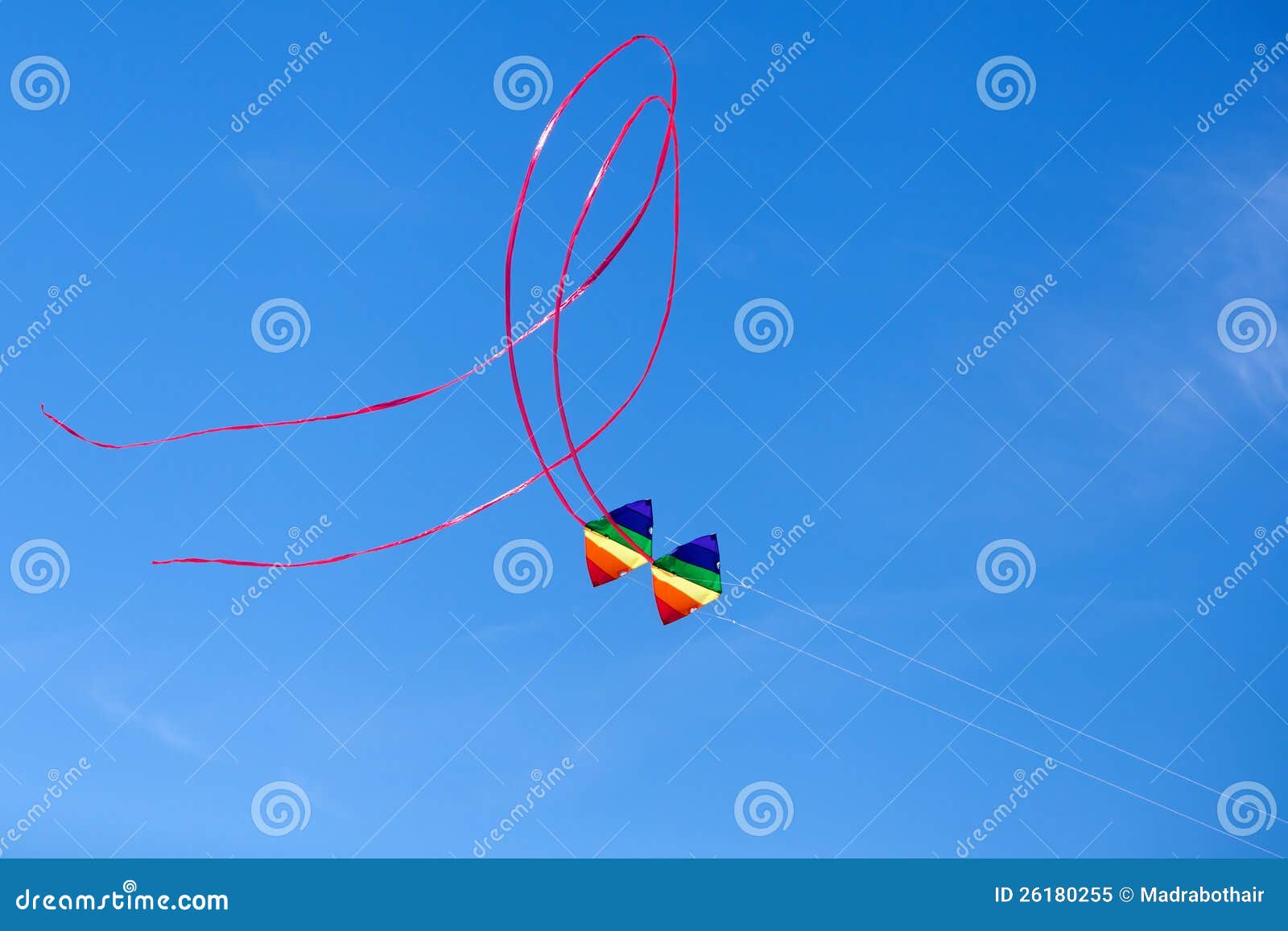 Flying colorful kites stock image. Image of enjoy, vacation - 26180255