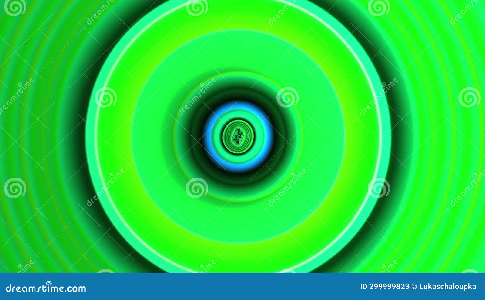 Flying through Colorful Pulsing Abstract Glowing Circle. Speed, Loop ...