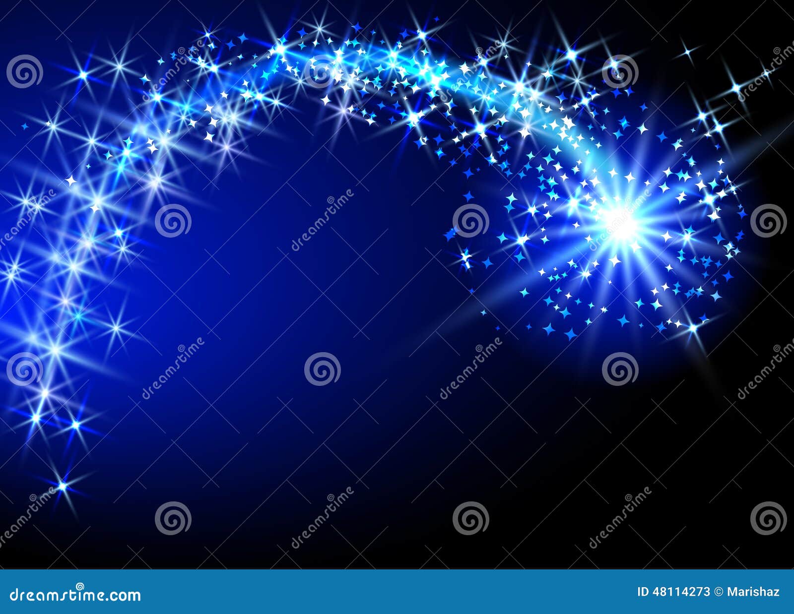 Flying Comet Doodle. Space Star Line Drawing Cartoon Vector ...