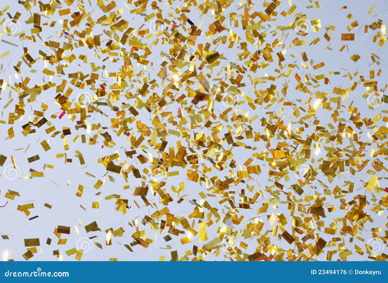 Flying Confetti In Sky Stock Photo | CartoonDealer.com #23494176