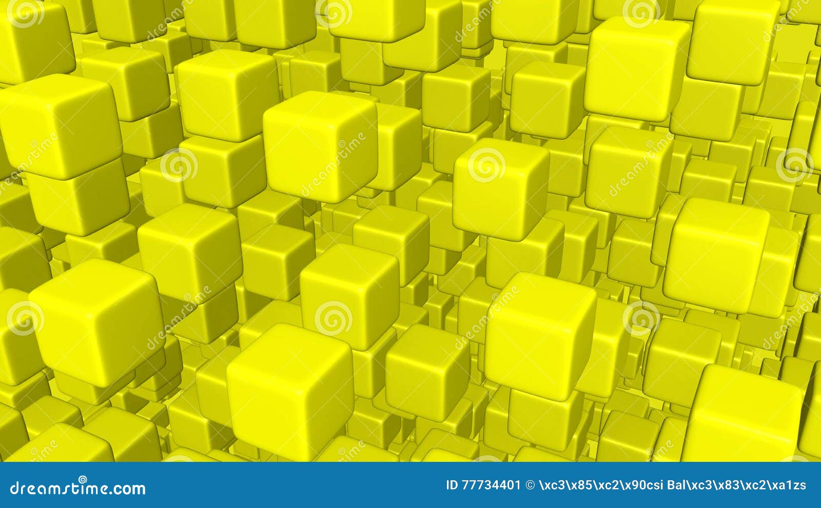 Flying cubes stock illustration. Illustration of style - 77734401