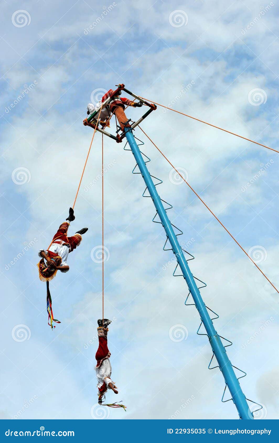 Flying Dancers at Tulum Mexico Editorial Image - Image of exotic, dance ...