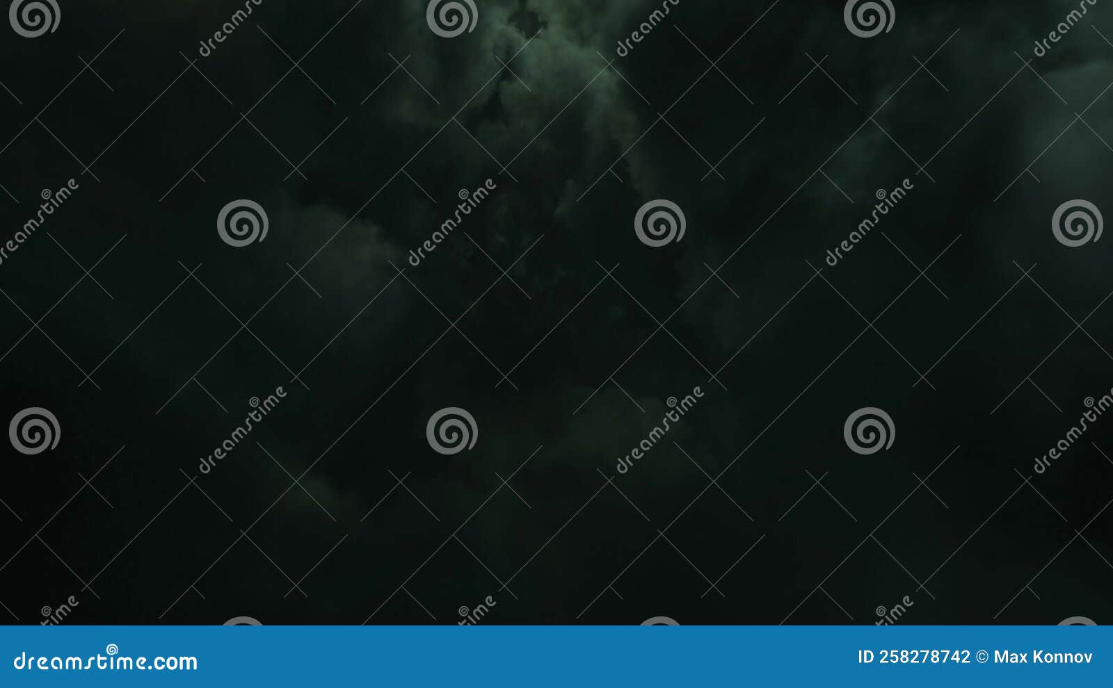 Fast Fly through Dark Grey Clouds. Evil Background. Infinite Loop Stock ...