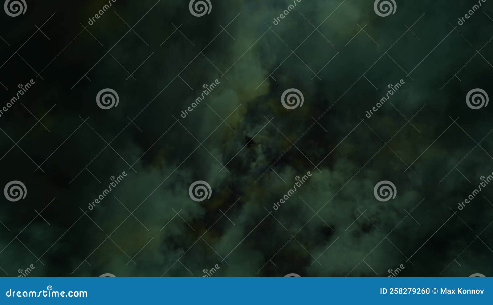 Fly through Dark Grey Clouds. Evil Background. Infinite Loop Stock ...