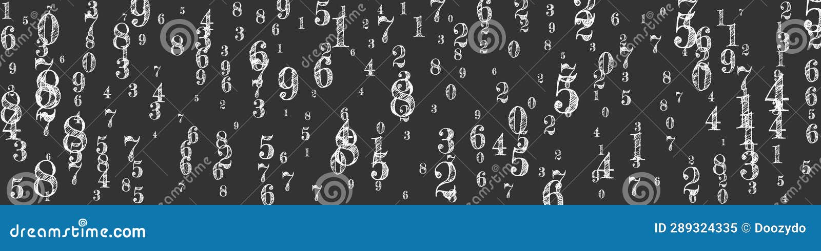 Flying Digits and Numbers. School Stock Image - Image of maldives ...