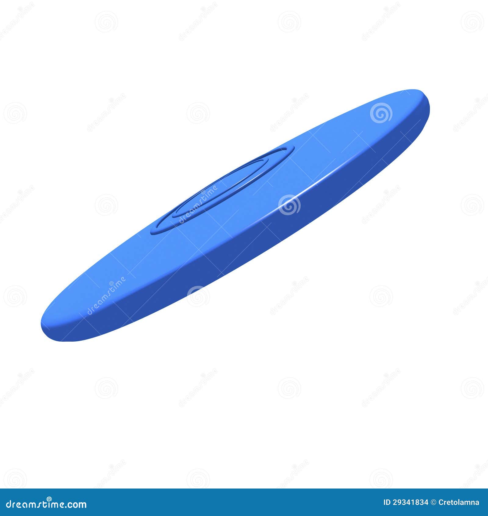 Flying disc. stock illustration. Illustration of frisbee - 29341834