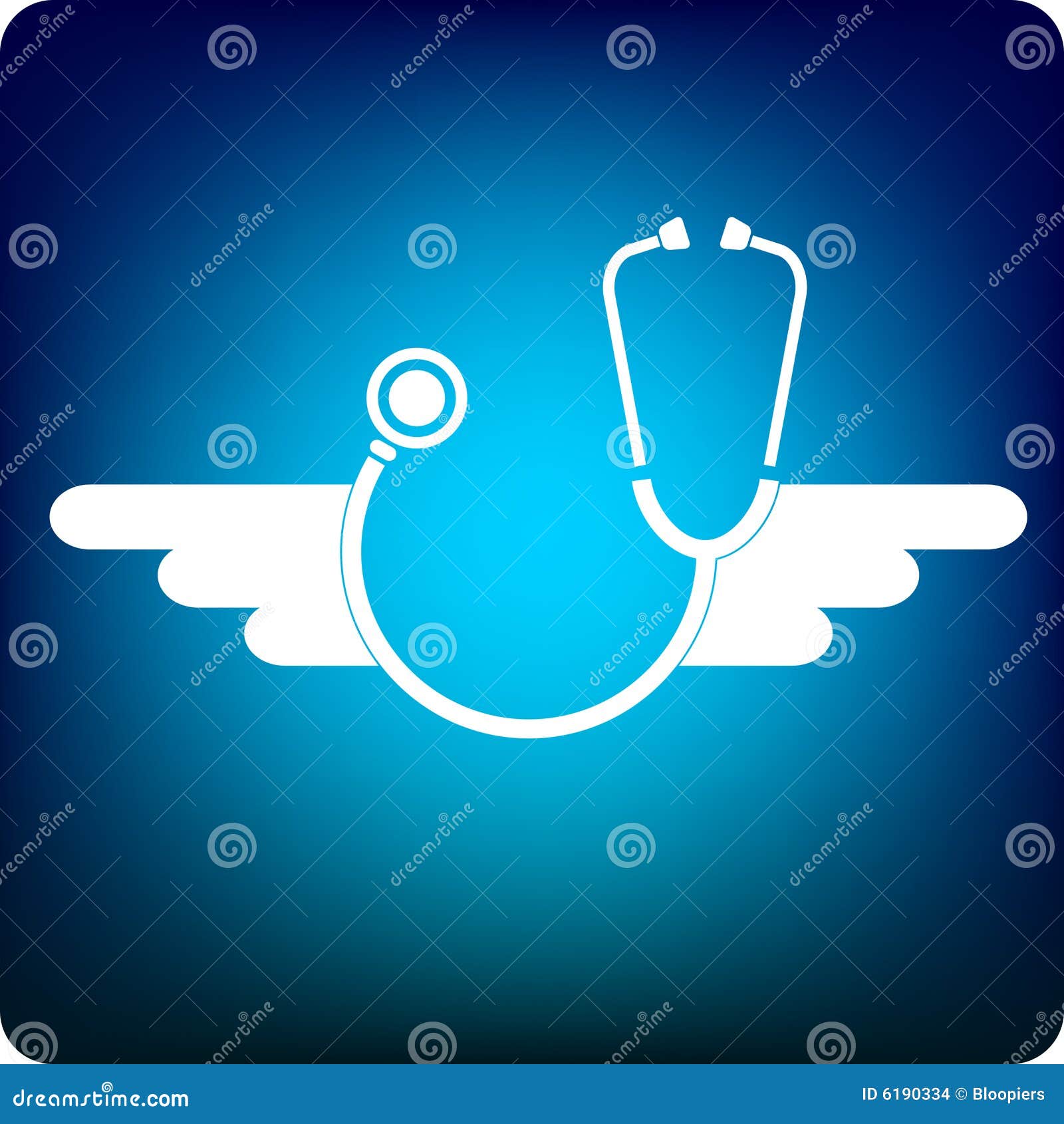 Flying doctor stock vector. Illustration of practice, medicine - 6190334