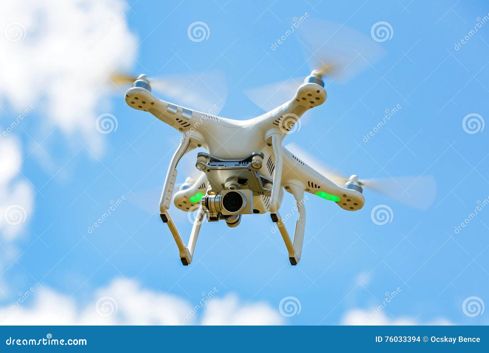 Flying drone with camera stock photo. Image of aviation - 76033394