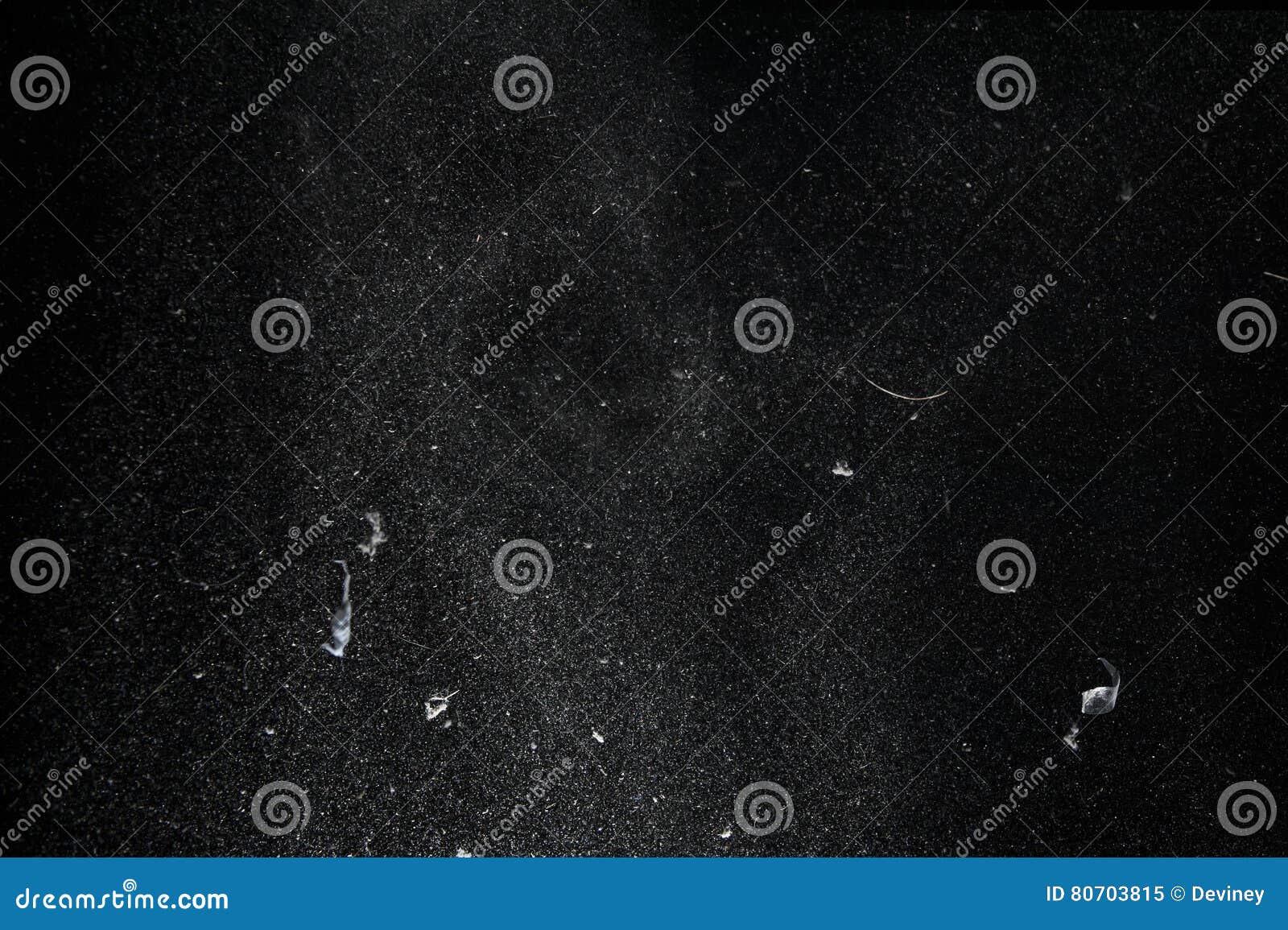 Flying Dust and Lint Particles Stock Image - Image of blackness, minute ...