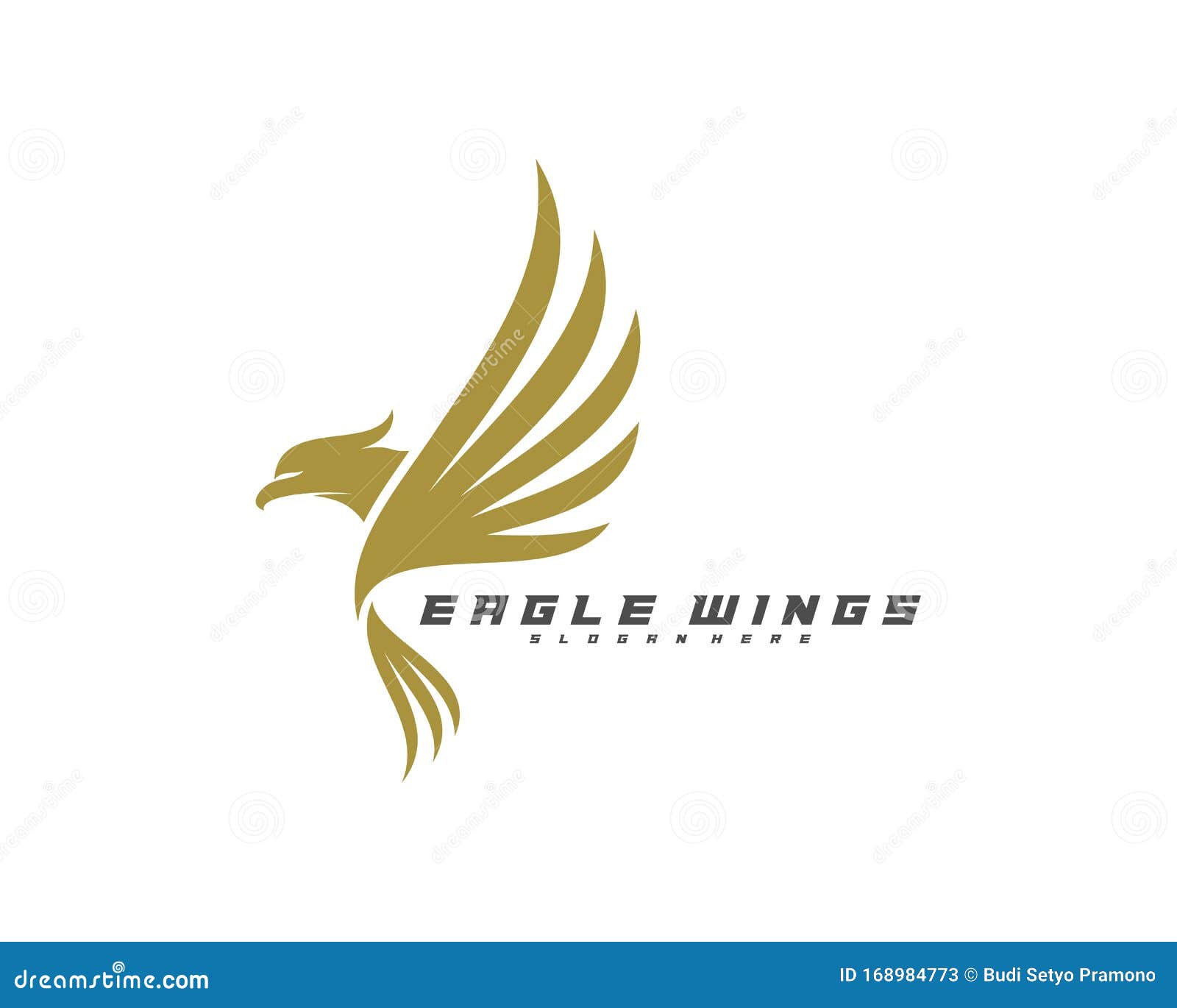 Flying Eagle Logo Design Vector, Creative Design, Template ...