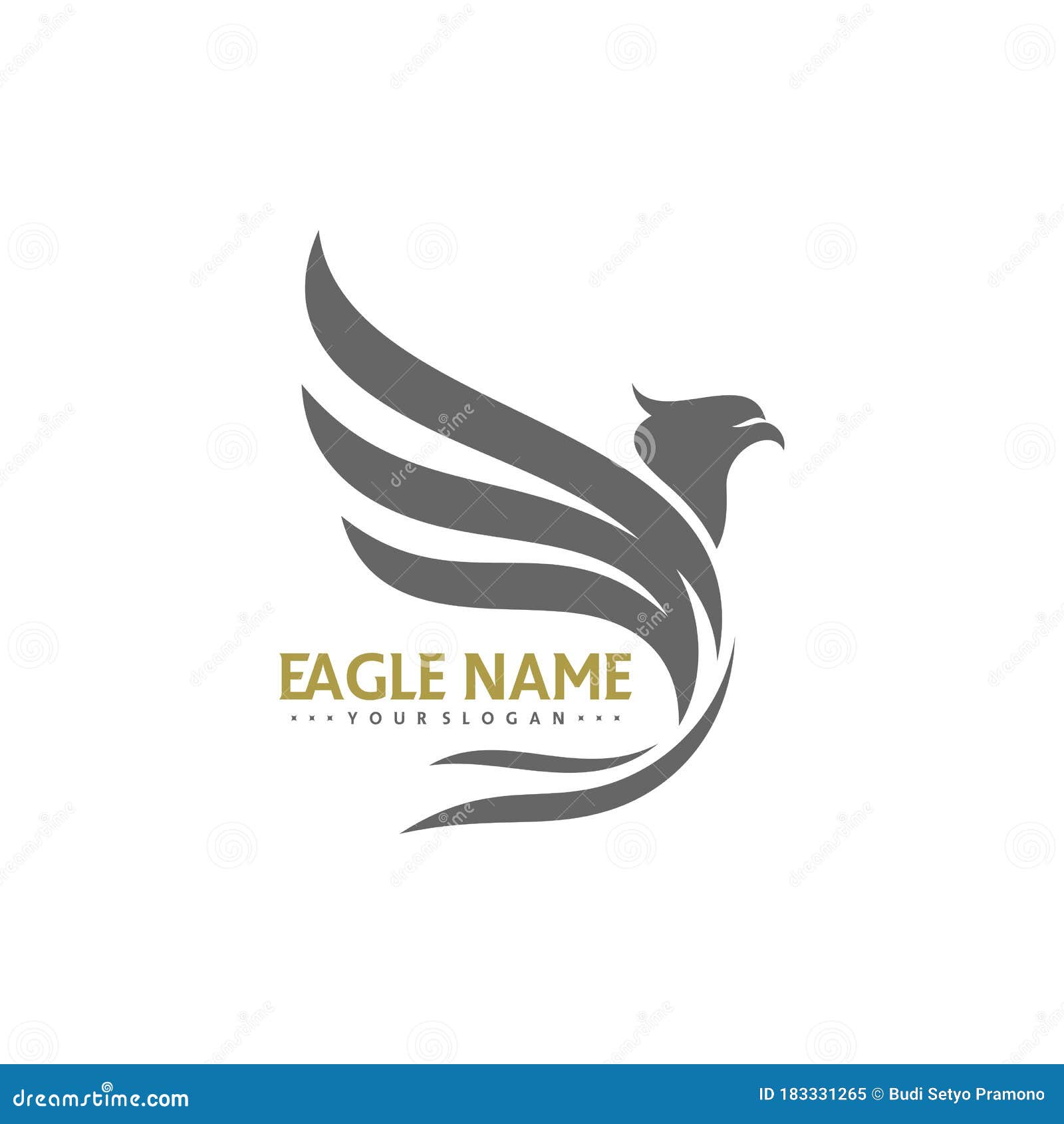 Flying Eagle Logo Design Vector, Creative Design, Template ...
