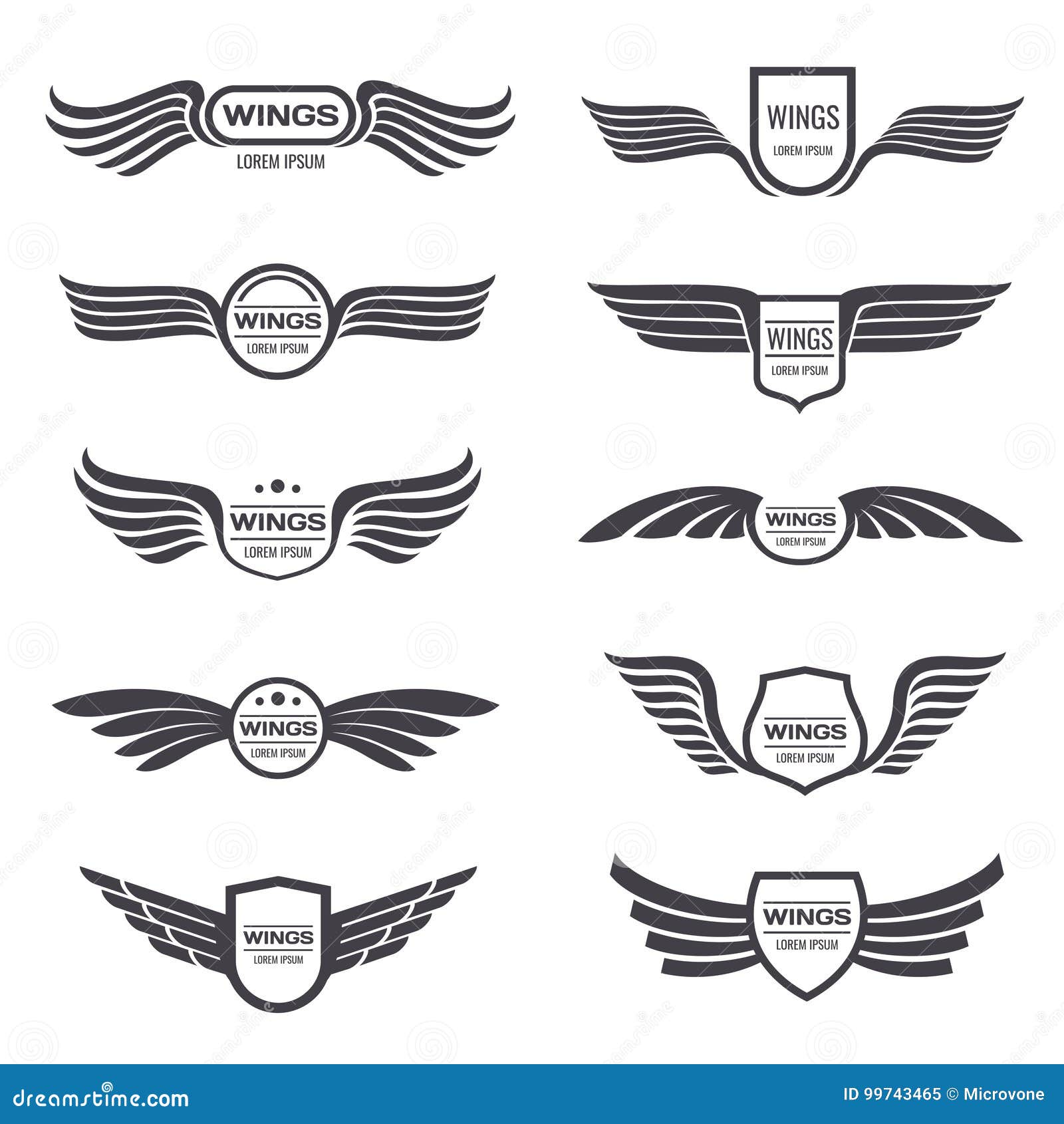 Vintage Winged Motor On Grunge Background. Design Element For Poster ...