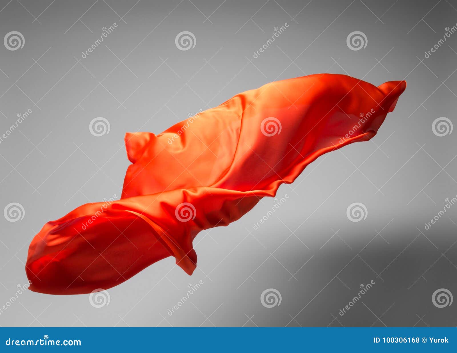 Orange flying fabric stock photo. Image of speed, textile - 100306168