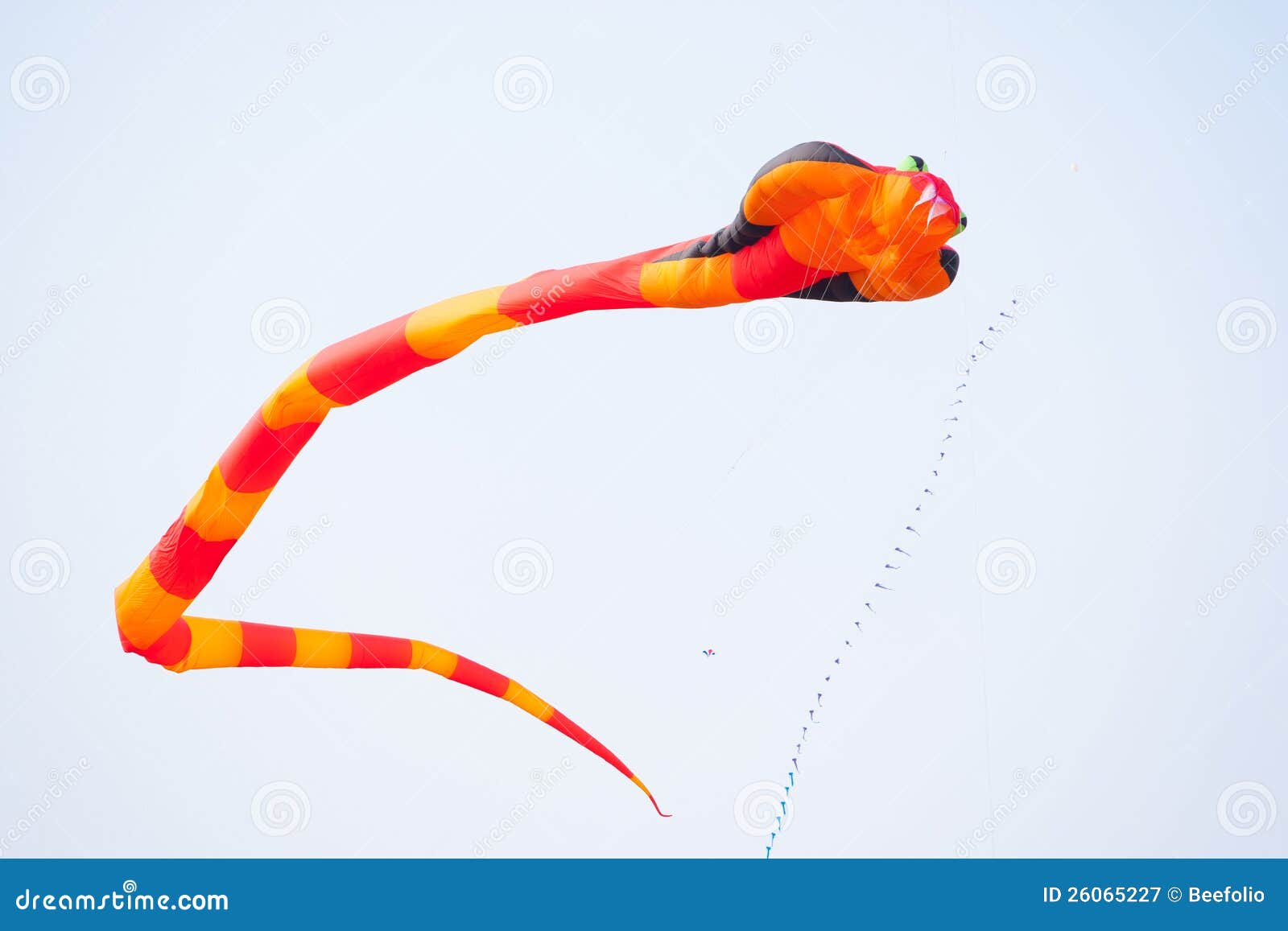 Flying fancy kite stock image. Image of kite, enjoyment - 26065227