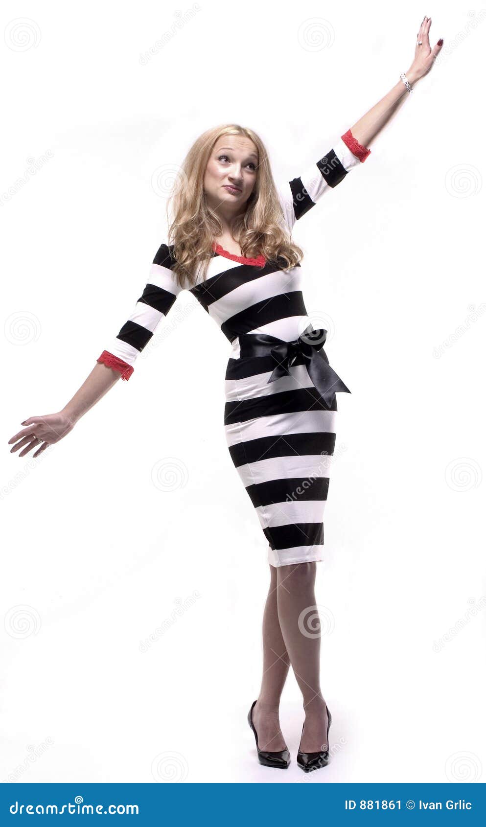 Flying female figure stock image. Image of fashion, bright - 881861