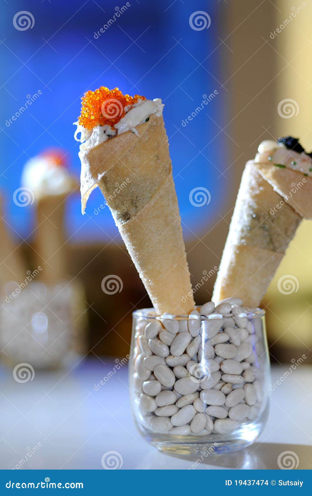 Flying Fish Roe crepe stock photo. Image of cuisine, food - 19437474