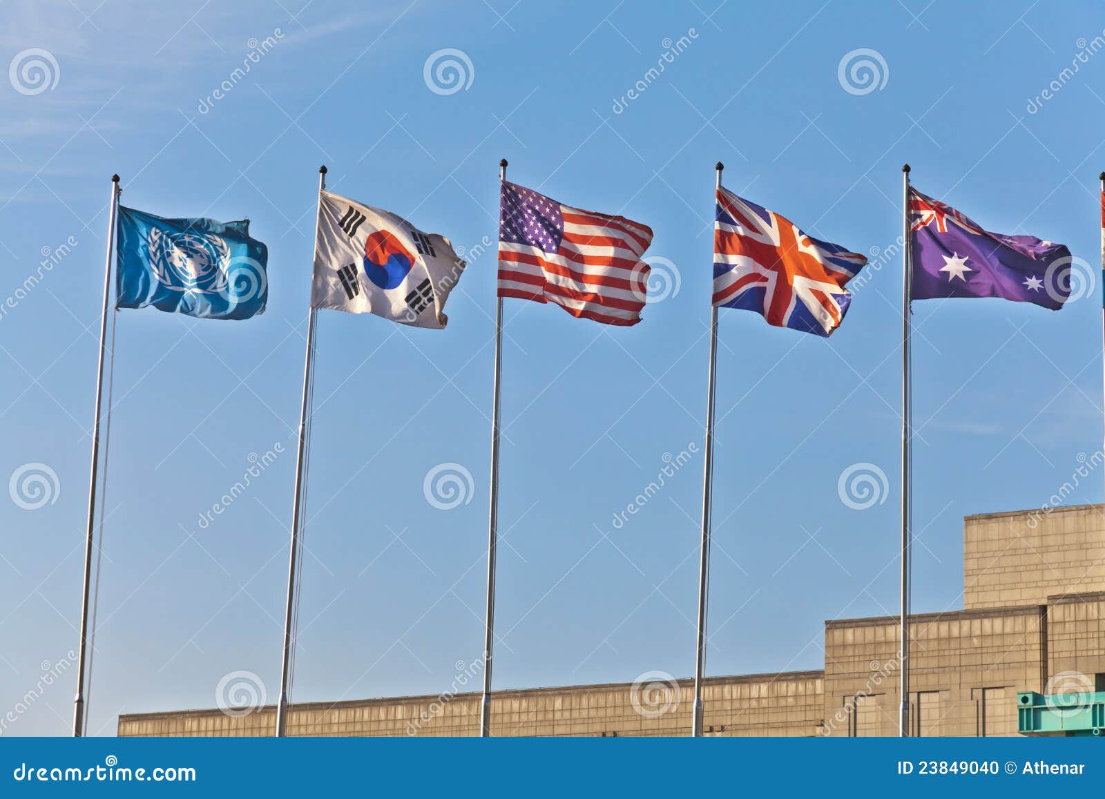 Flying flag stock photo. Image of nations, flying, clear - 23849040