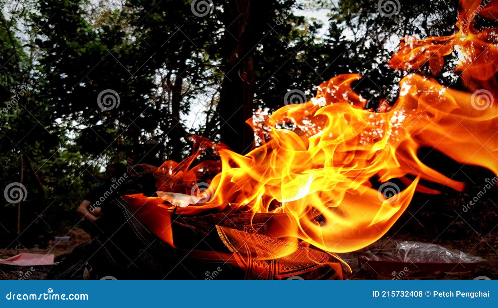 Flying Flame from Burning Paper Shoes Stock Photo - Image of orange ...