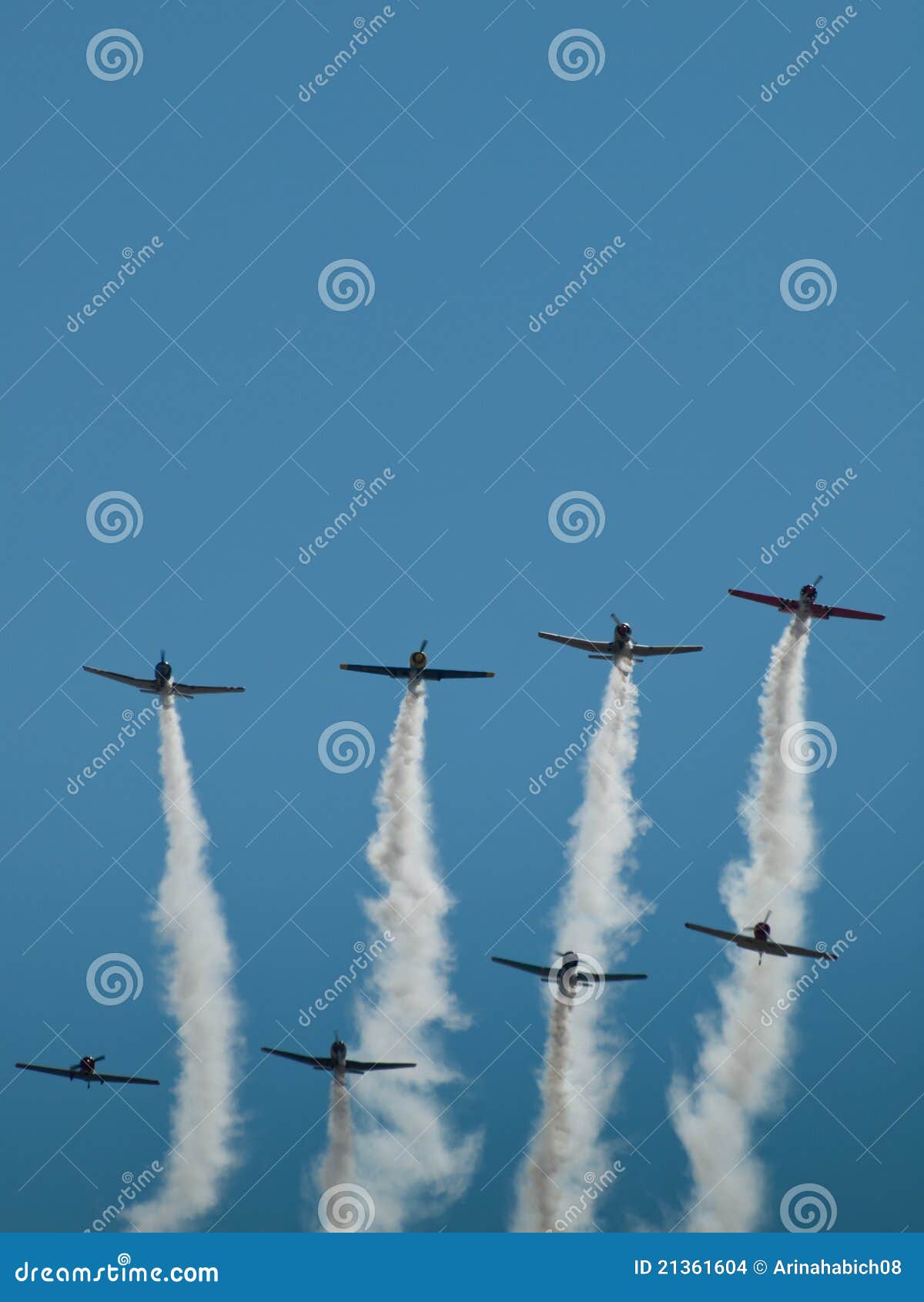 Flying in Formation stock photo. Image of trail, transportation - 21361604
