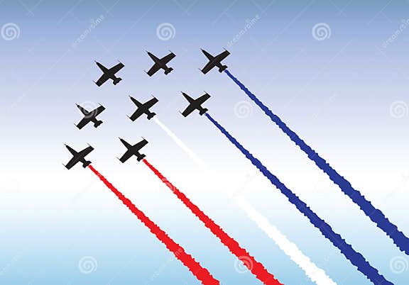 Flying in formation stock vector. Illustration of formation - 8549971