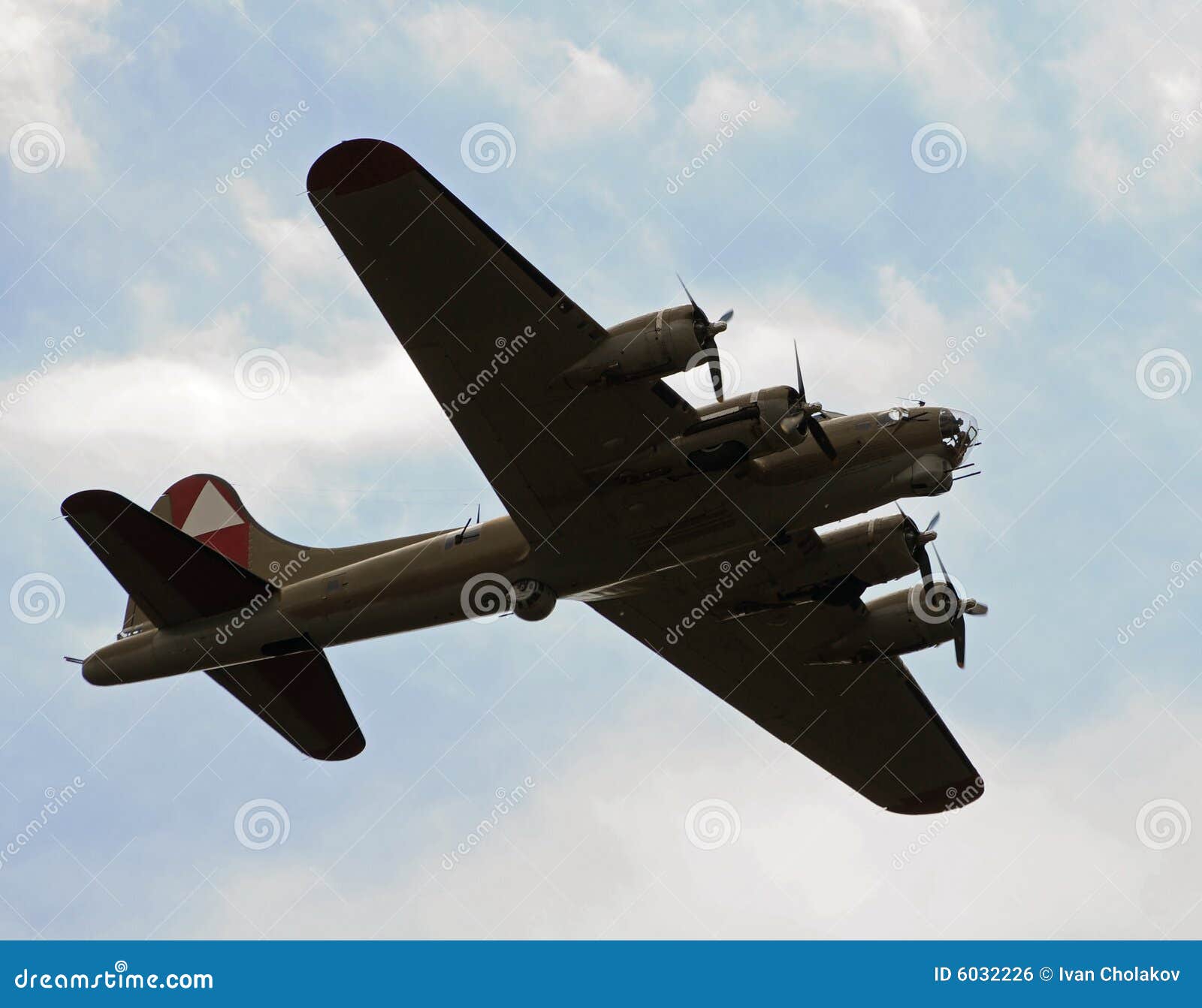 Flying Fortress stock photo. Image of mission, aviation - 6032226