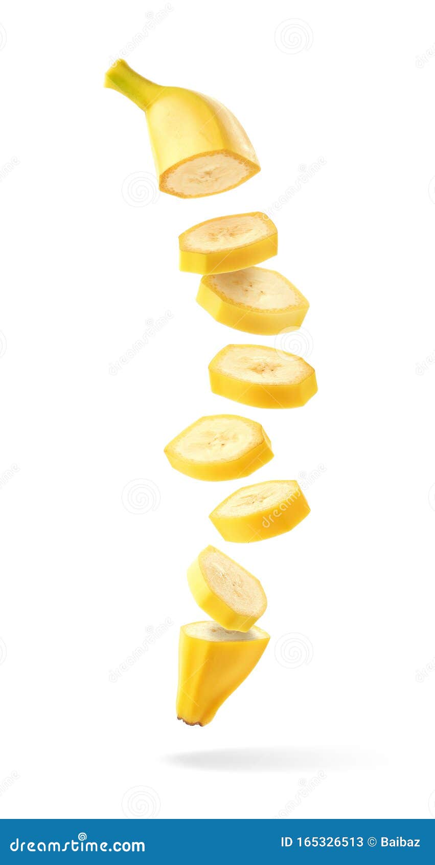 Flying Fresh Ripe Banana Slices Stock Image - Image of slice, natural ... Flying Fresh Ripe Banana Slices Stock Image - Image of slice, natural ...