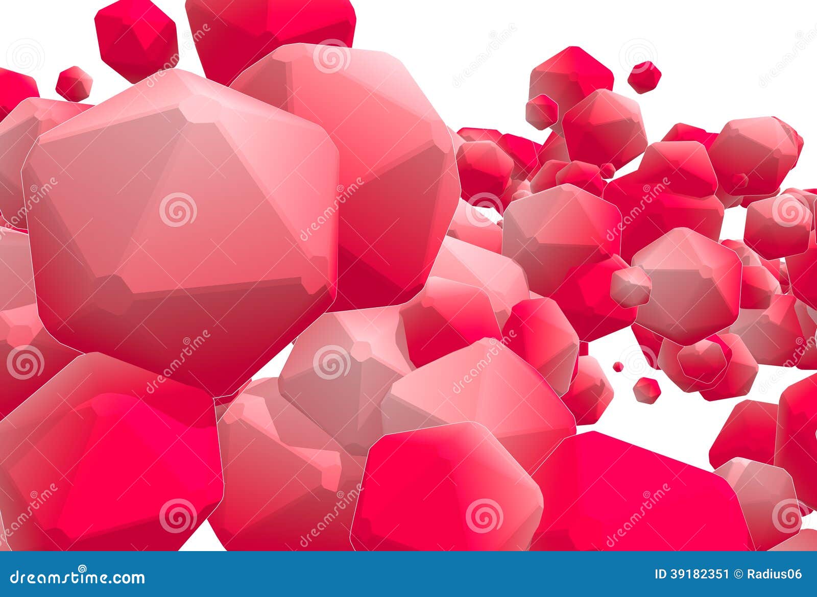 Flying geometry forms stock illustration. Illustration of galaxy - 39182351